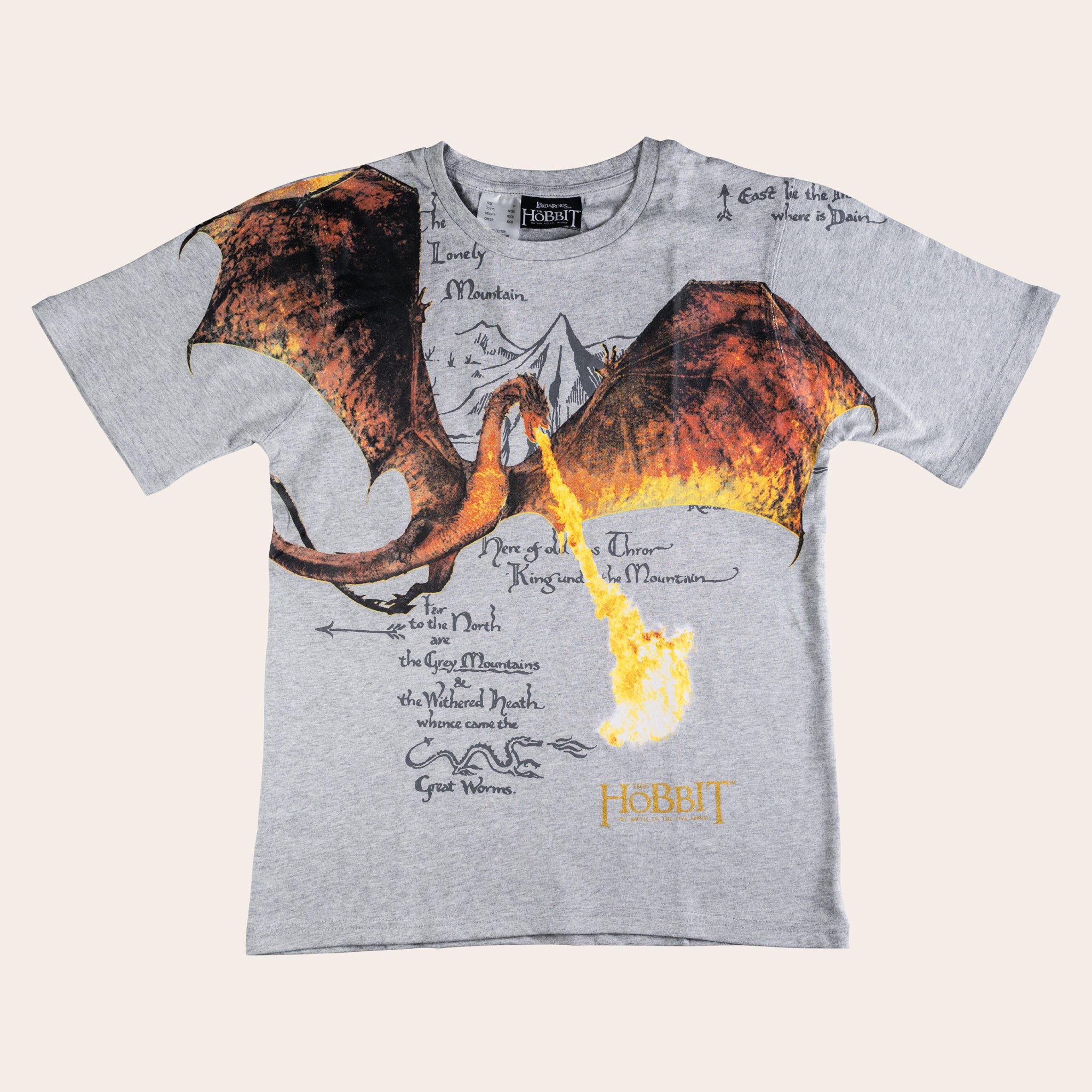 The Hobbit™ Smaug Map Children's T-shirt – Hobbiton™ Movie Set