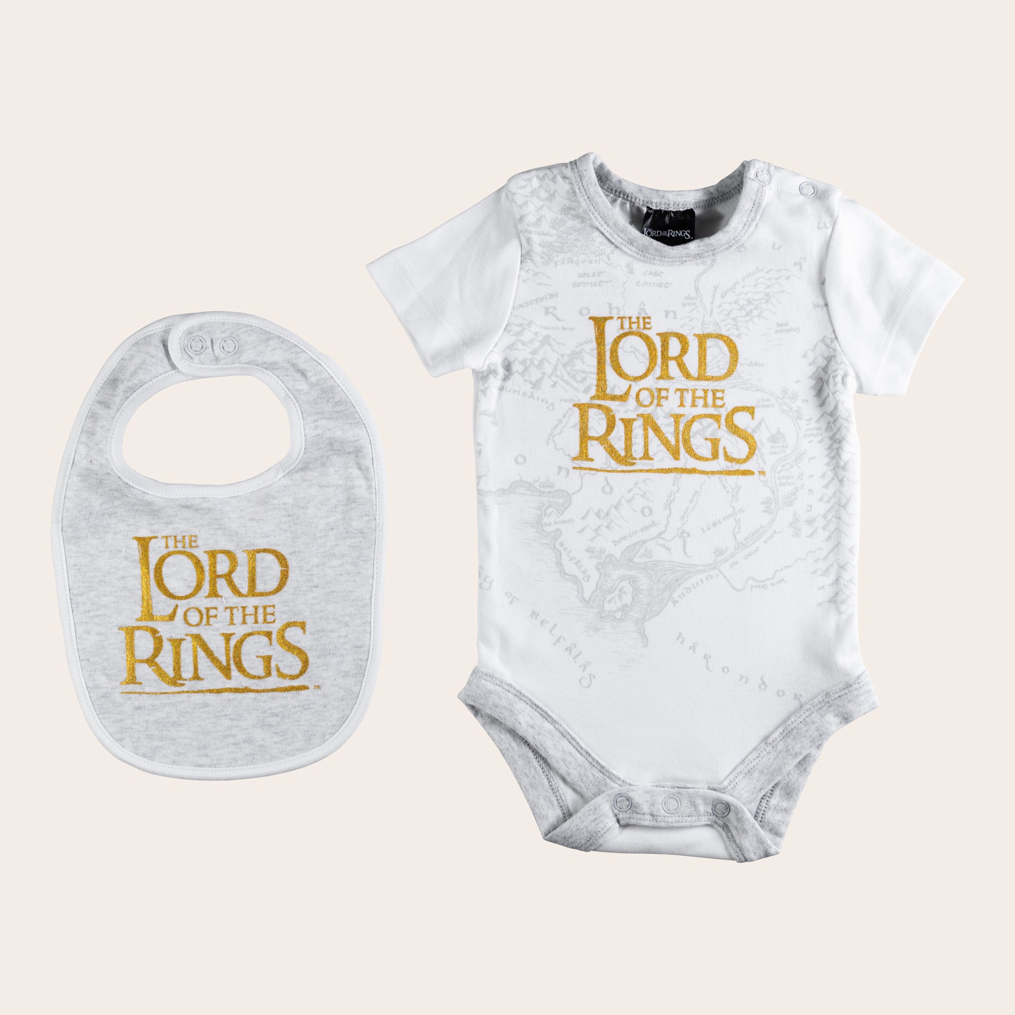 The Lord of the Rings™ Infant Map Gift Set with Bib – Hobbiton™ Movie Set