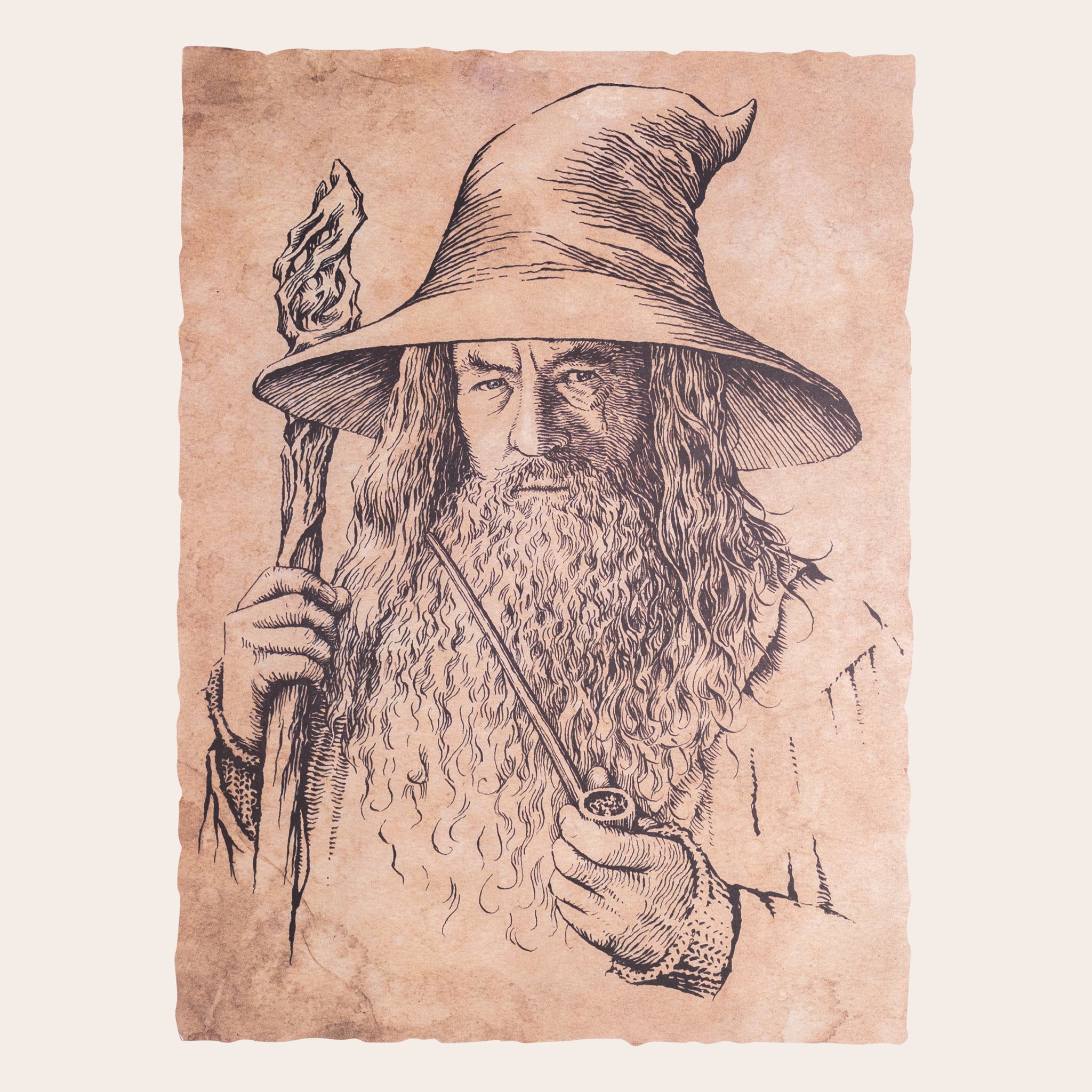 Gandalf™ Portrait – Hobbiton™ Movie Set