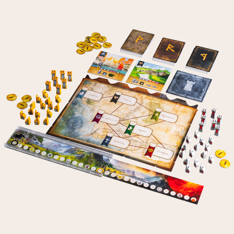 The Lord of the Rings™: Duel for Middle-earth™ Board Game – Hobbiton ...