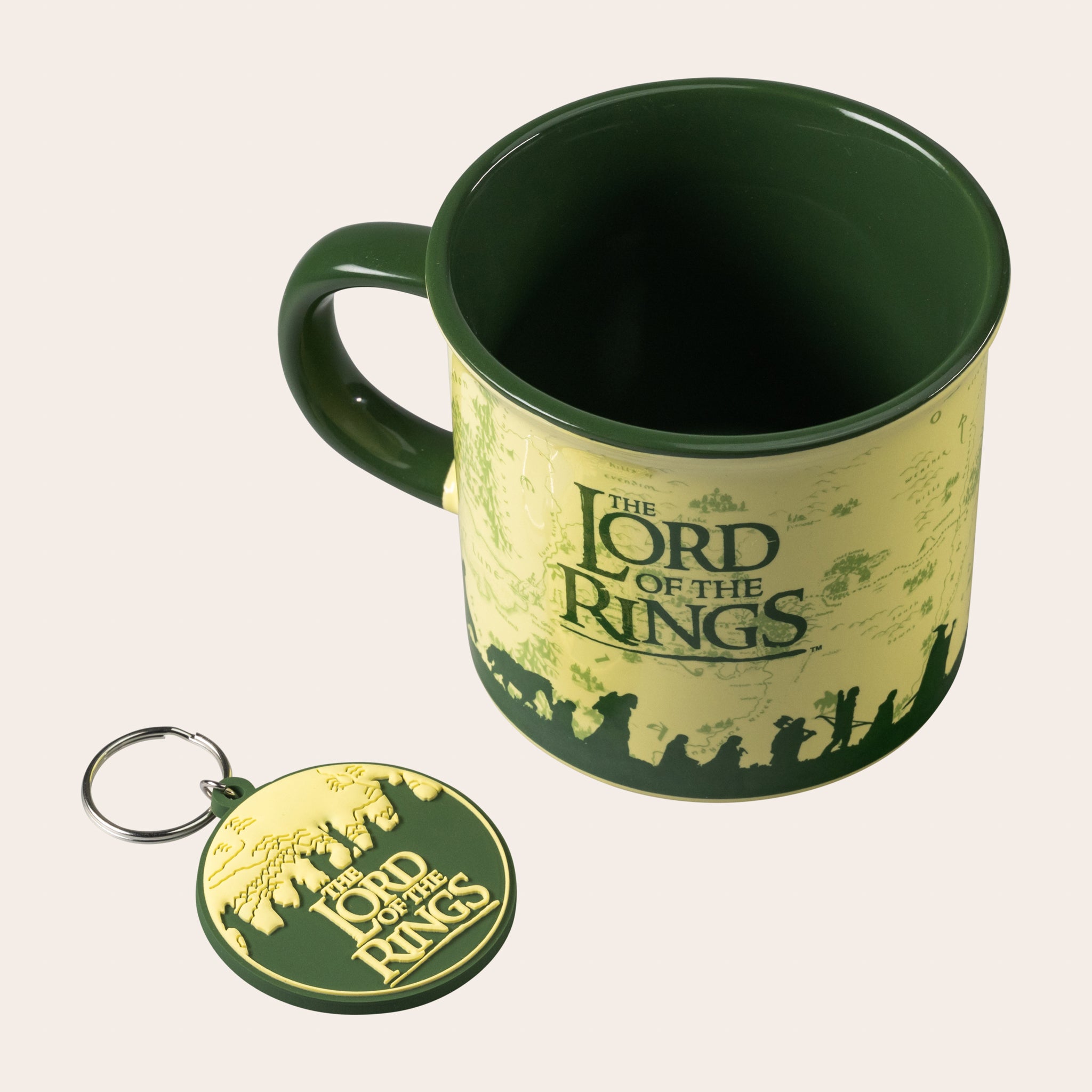 The Lord of the Rings™ Campfire Mug and Keychain Gift Set – Hobbiton ...